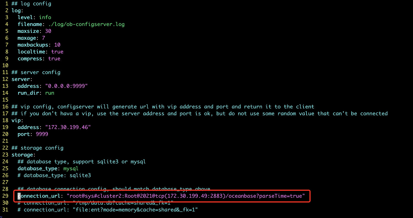 【SOP 系列 15】configserver 安装和使用 - 常见FAQ/SOP - 社区问答- OceanBase社区-分布式数据库