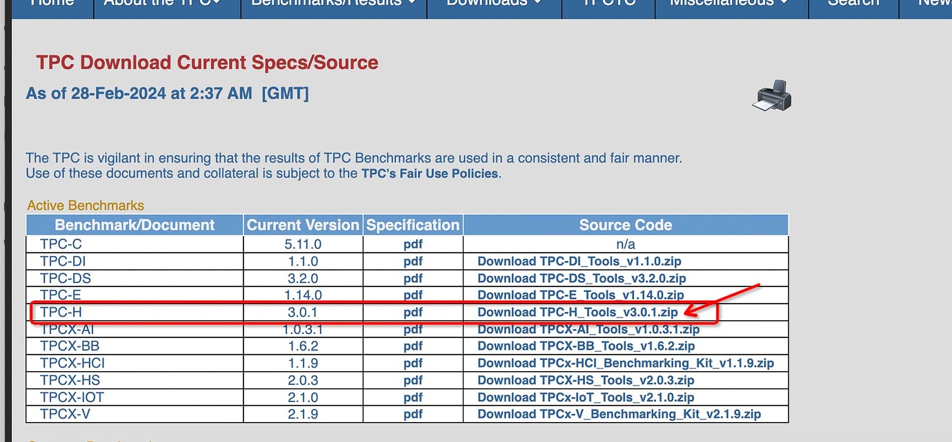 怎么下载tpc-h tool,我这边报错 - OceanBase - 社区问答- OceanBase社区-分布式数据库