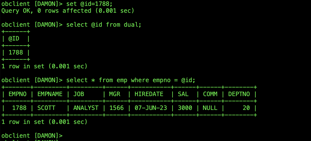 Oracle数据库中应用sql使用了绑定变量，迁移到oceanbase是否需要改造？ Oceanbase 技术问题 社区问答 Oceanbase社区 分布式数据库