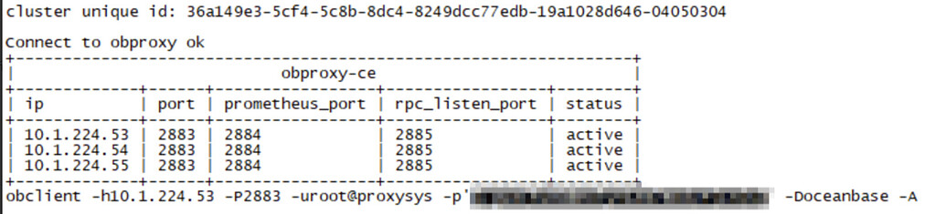 obd部署的obproxy,组件扩容失败 - OceanBase 技术问题 - 社区问答- OceanBase社区-分布式数据库