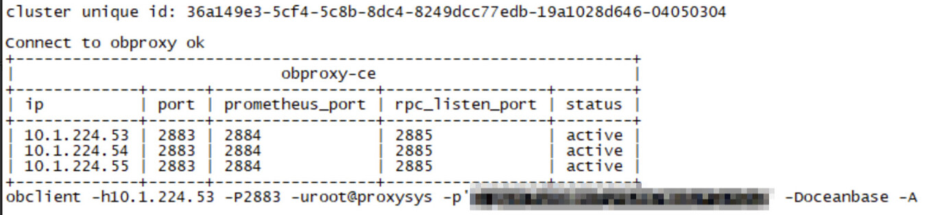 obd部署的obproxy,组件扩容失败 - OceanBase 技术问题 - 社区问答- OceanBase社区-分布式数据库